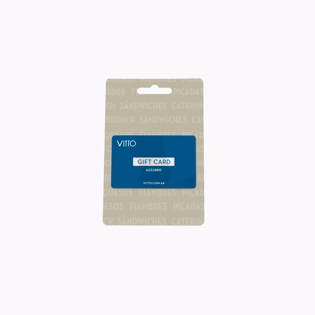 GIFT CARDS – Vitto
